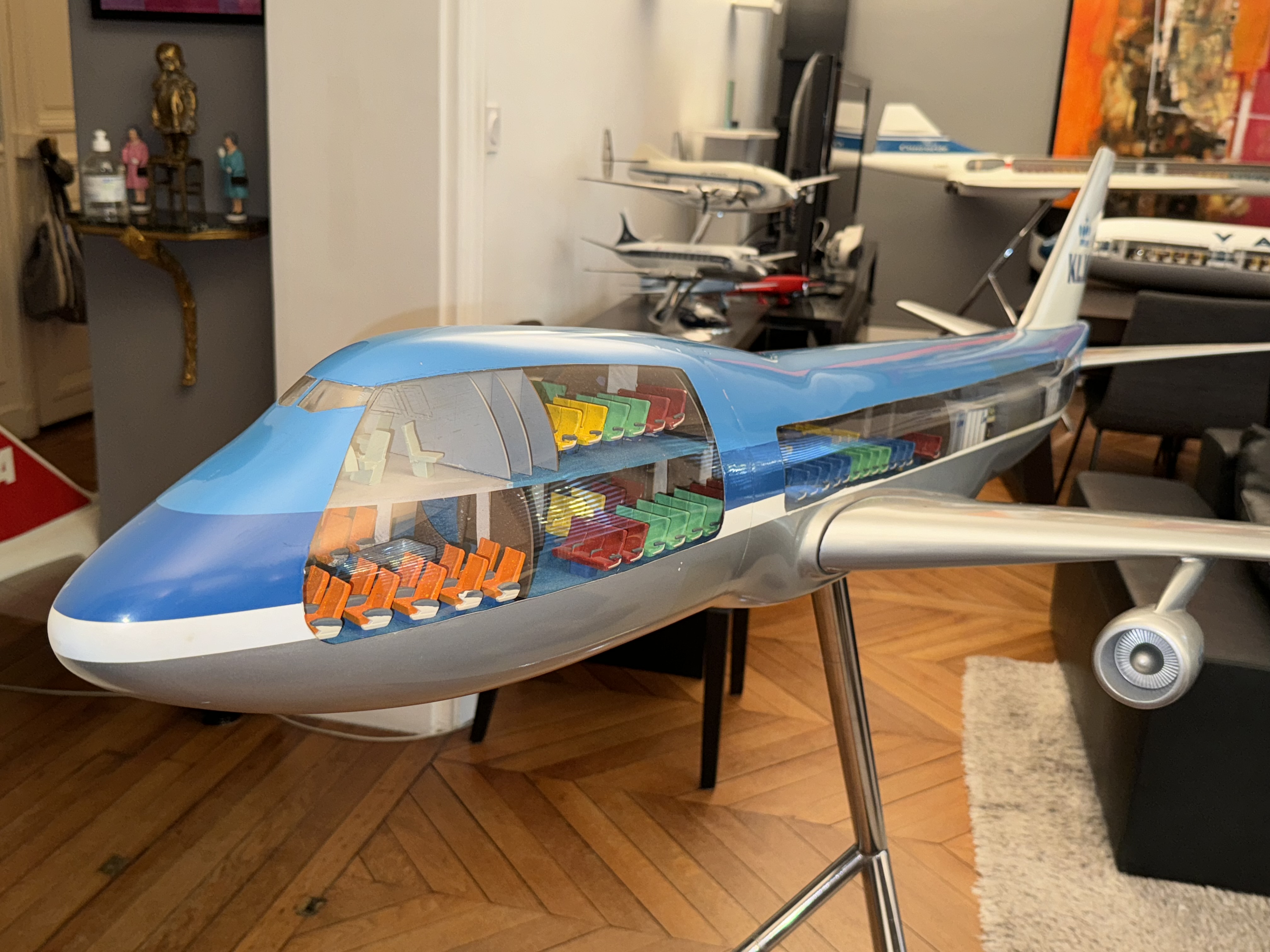 McDonnell Douglas DC-9 IBERIA 1/25th Scale Cutaway Model Douglas ...